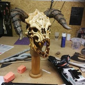 Deathclaw Skull Helmet - Resin Kit - Etsy