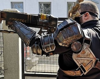 Post Apocalypse bounty Hunter Armor Set Multi Part Resin Kit Etsy