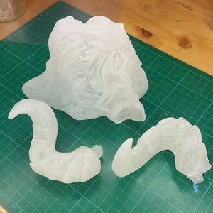 Deathclaw Mounted Creature Head Resin Kit fallout 4 - Etsy Canada