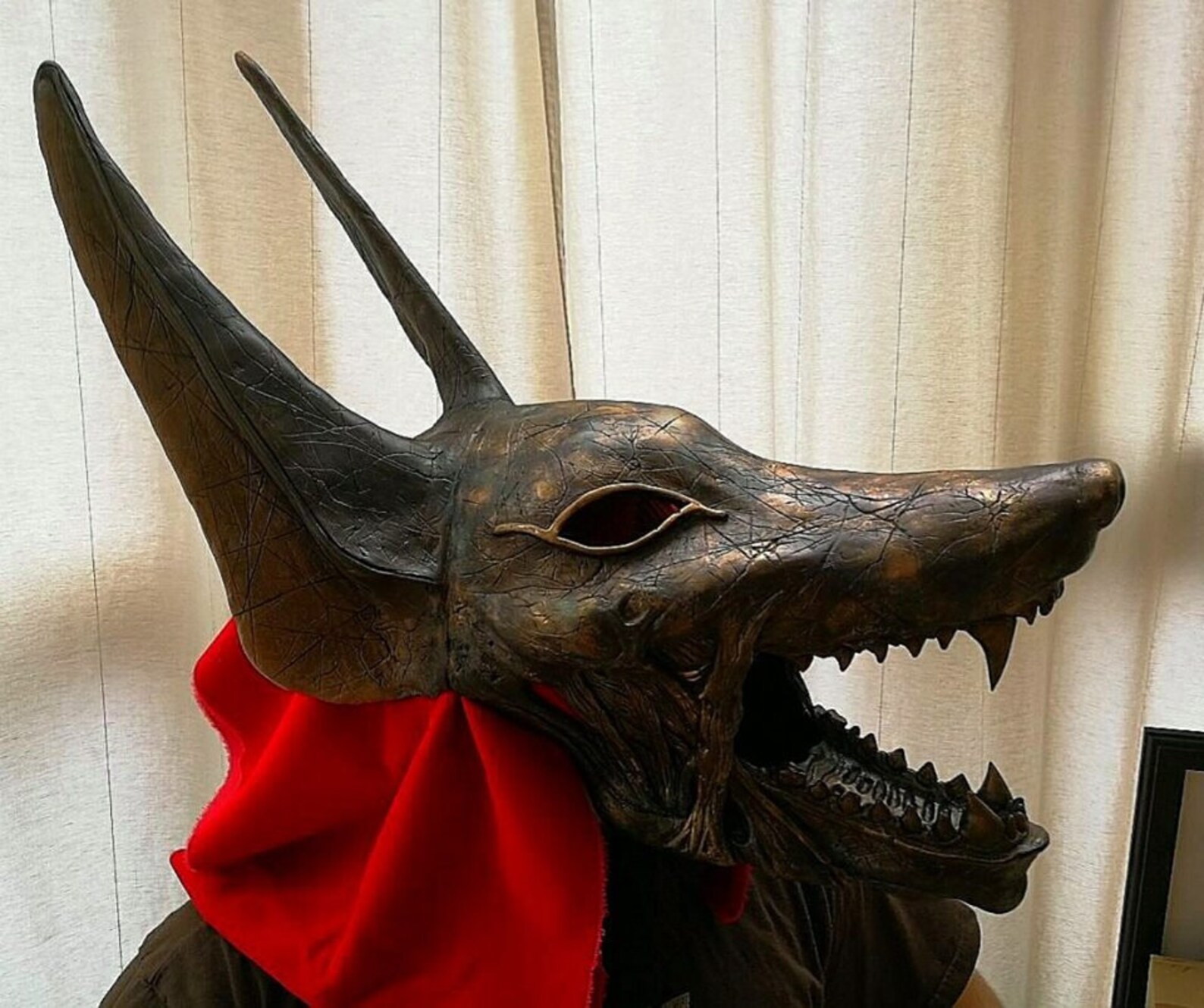 Jackal Helmet/mask Resin Cast - Etsy