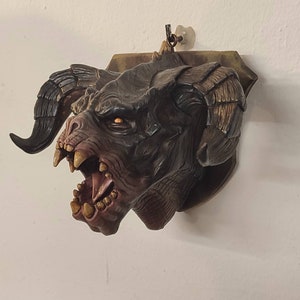 Deathclaw - Mounted Creature Head- Resin Kit, New Model Now Available ...