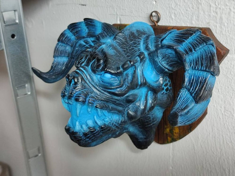 Deathclaw Mounted Creature Head Resin Kit fallout 4 - Etsy