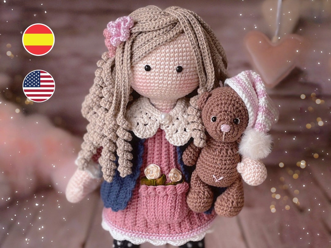 Romantic Doll Pattern/ ENG SPA - Etsy