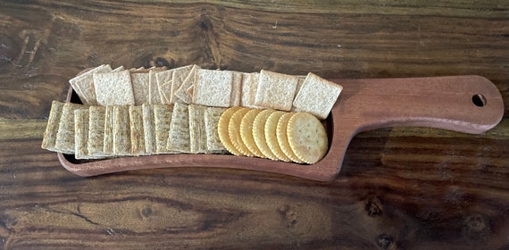 Cheese Tray / Cracker Tray / Sapele Charcuterie Board | Etsy