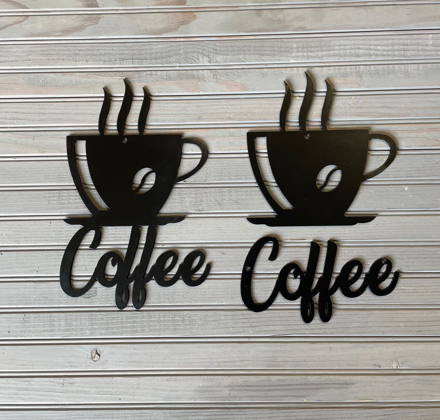 Coffee Metal Art Wall Art Home Decor Coffee Lover - Etsy