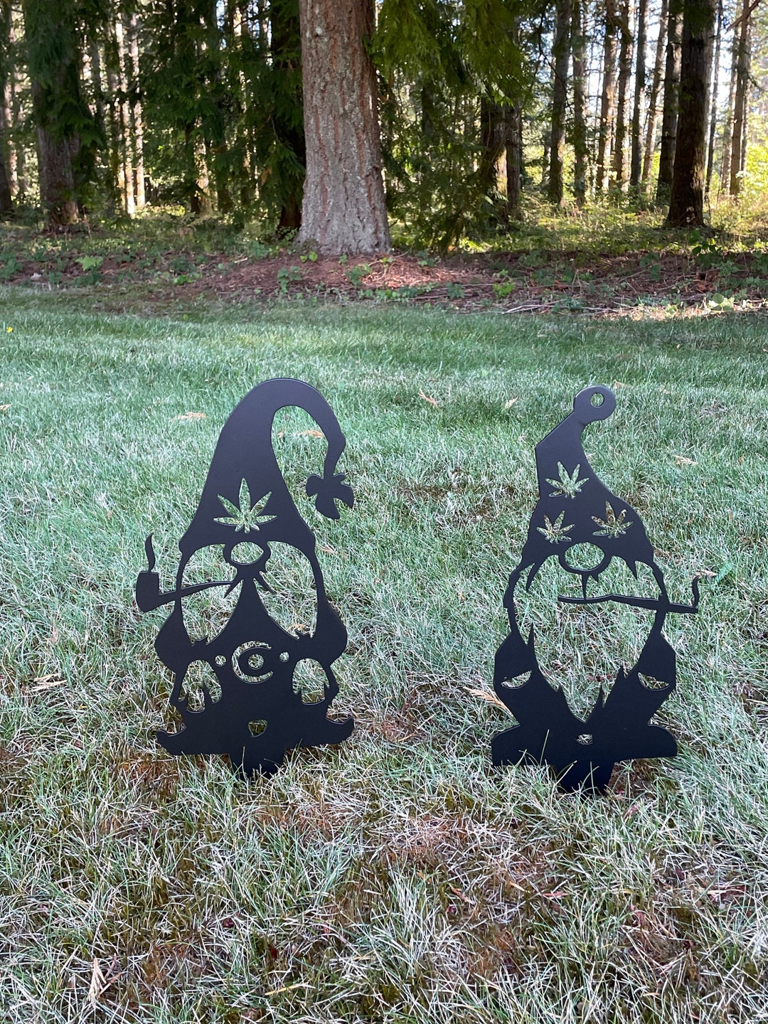 Naughty Gnomes / Pot Smoking/ Weed / Cannabis / Grass Mary Jane Dope ...