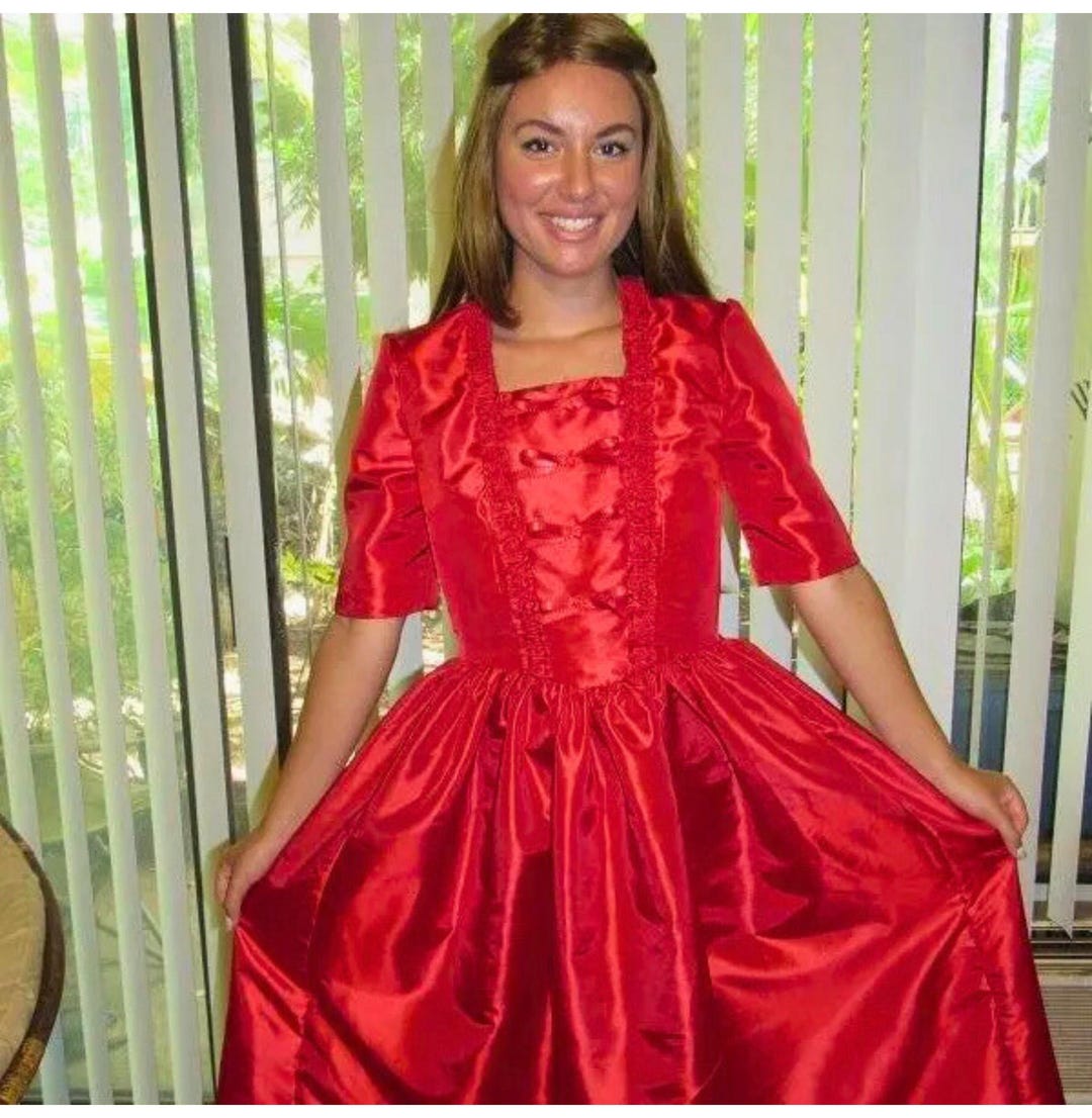 1770s 1700s Colonial Historical Cosplay Gown Costume for Teens Adults ...