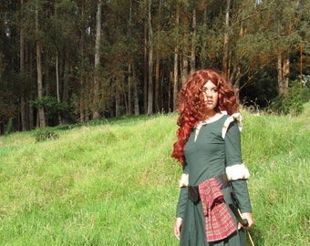 Medieval Scottish Princess Renaissance Cosplay Costume Dress Belt Sash ...