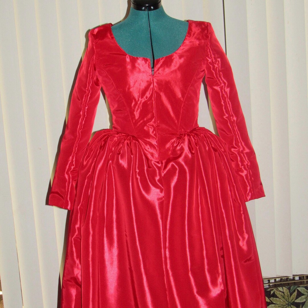 Historical Colonial Gown Cosplay Costume Dress for Teens/women - Etsy