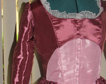 READY TO SHIP - Size 12 - 1770s 1700s Colonial Cosplay Gown Costume for ...