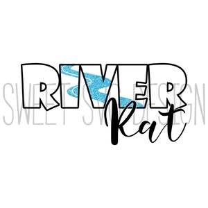 River Rat SVG, River Svg, River Decal Design, River Shirt Design, River ...
