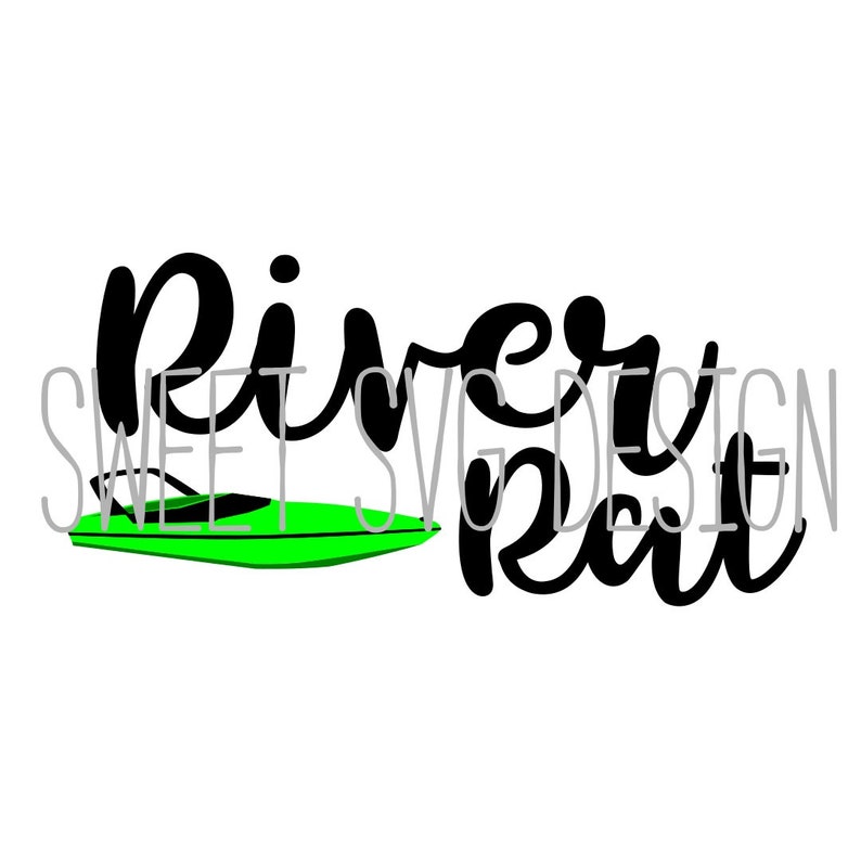 River Rat SVG Boat Svg River Decal Design River Shirt - Etsy
