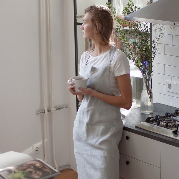 Linen Apron - Etsy