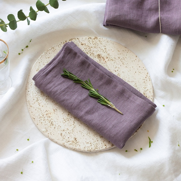 Lavender Napkins - Etsy