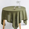 Set of Natural Linen Tablecloth and 4 Napkins,linen Tablecloth and ...