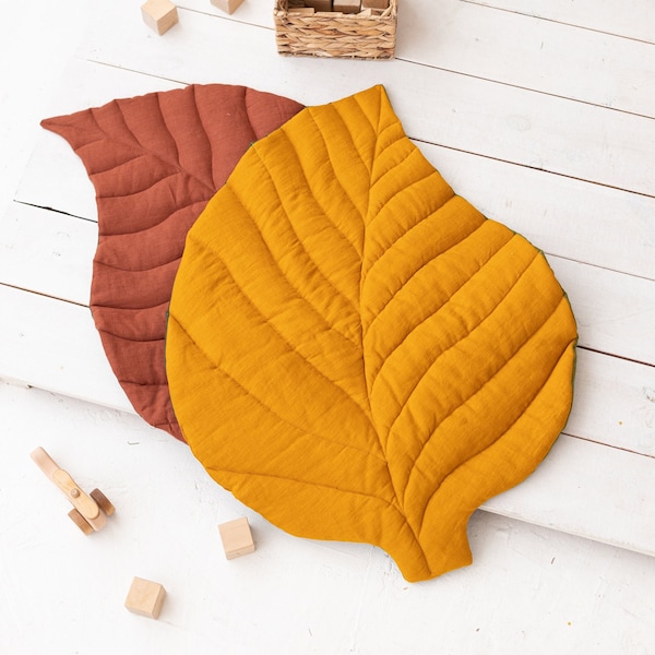 Leaf Playmat - Etsy