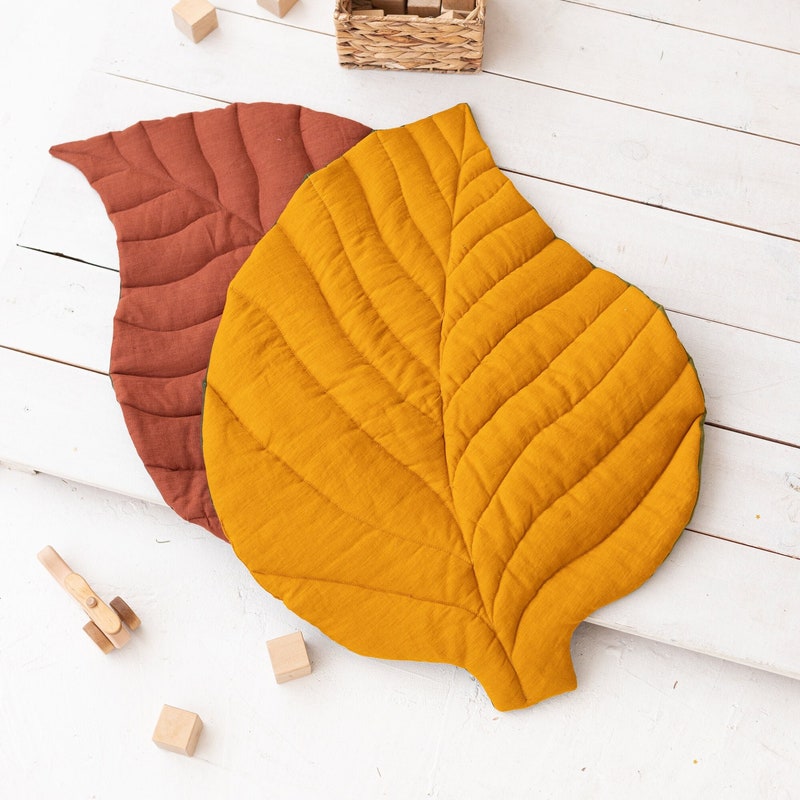 Leaf Playmat - Etsy