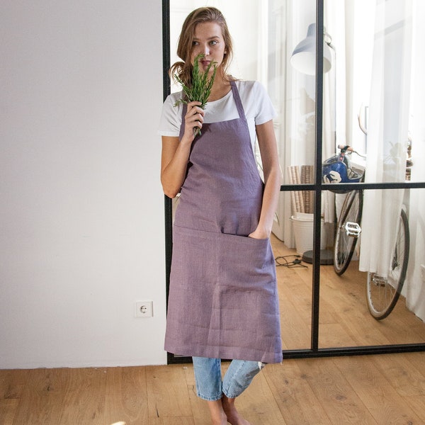 Lavender Apron - Etsy