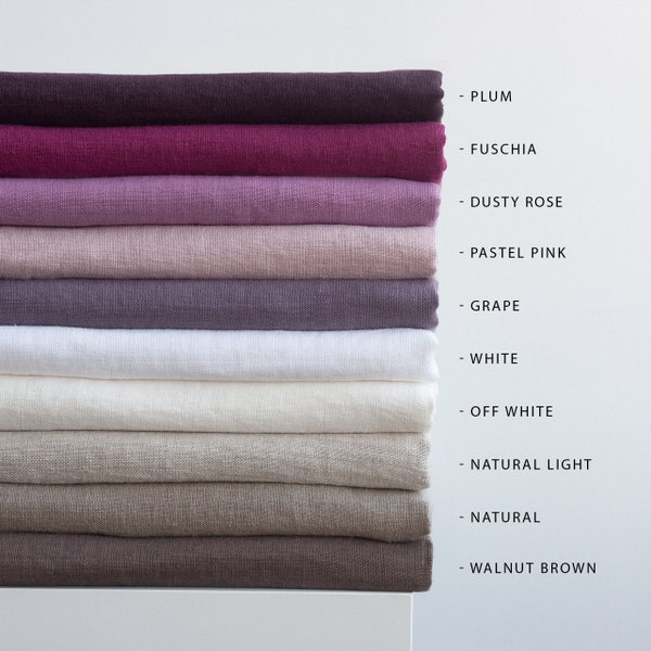 Natural Linen Fabric - Etsy