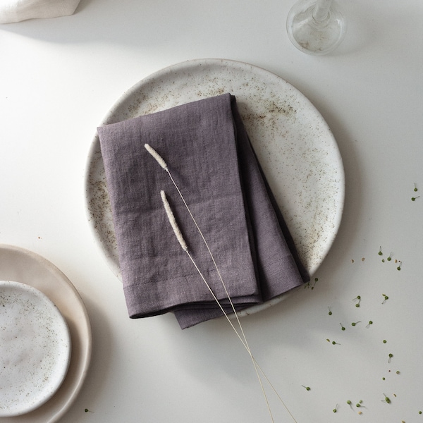 Lavender Napkins - Etsy