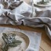 Grey Linen Tablecloth Pure Linen Tableclothsoft Linen - Etsy