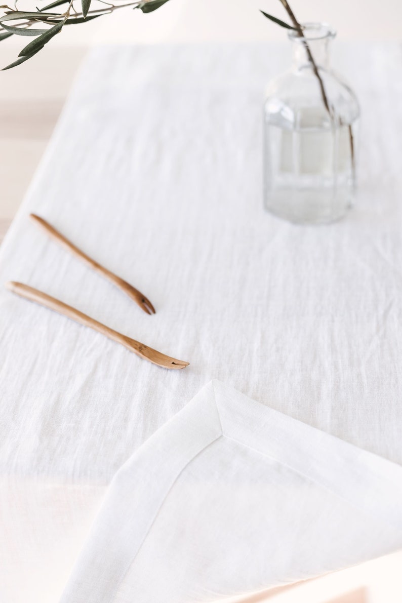 Chartreuse Yellow Linen Table Runner Various Colors Natural - Etsy