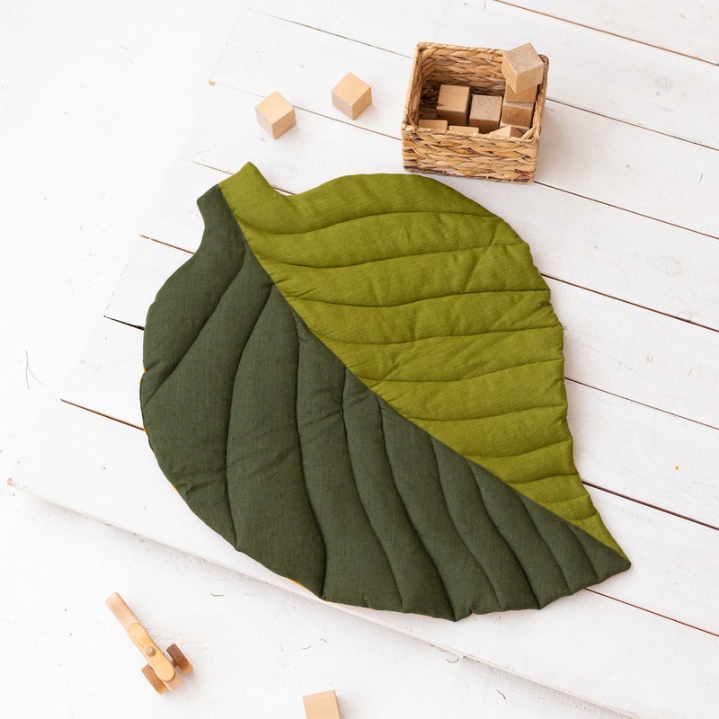 Leaf Play Mat - Etsy