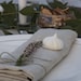 Set of Natural Linen Tablecloth and 4 Napkins,linen Tablecloth and ...