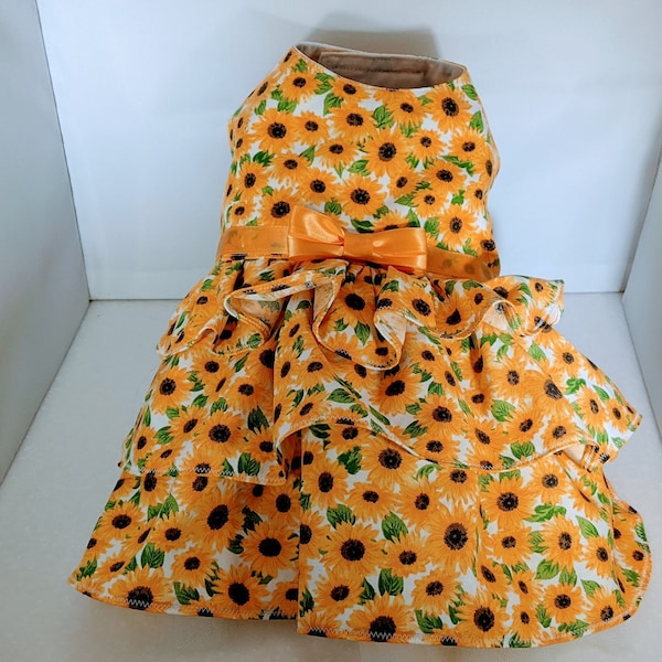 Sunflower Dress - Etsy