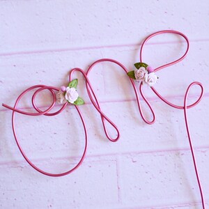 Pink Cake Topper First Birthday Cake Topper One Cake Topper - Etsy