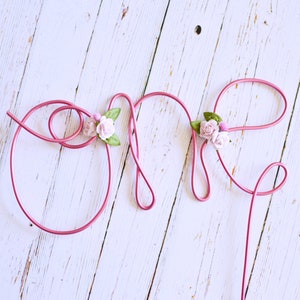 Pink Cake Topper First Birthday Cake Topper One Cake Topper - Etsy