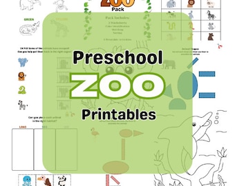 Prek FARM Theme Printables Worksheets and Activities for - Etsy