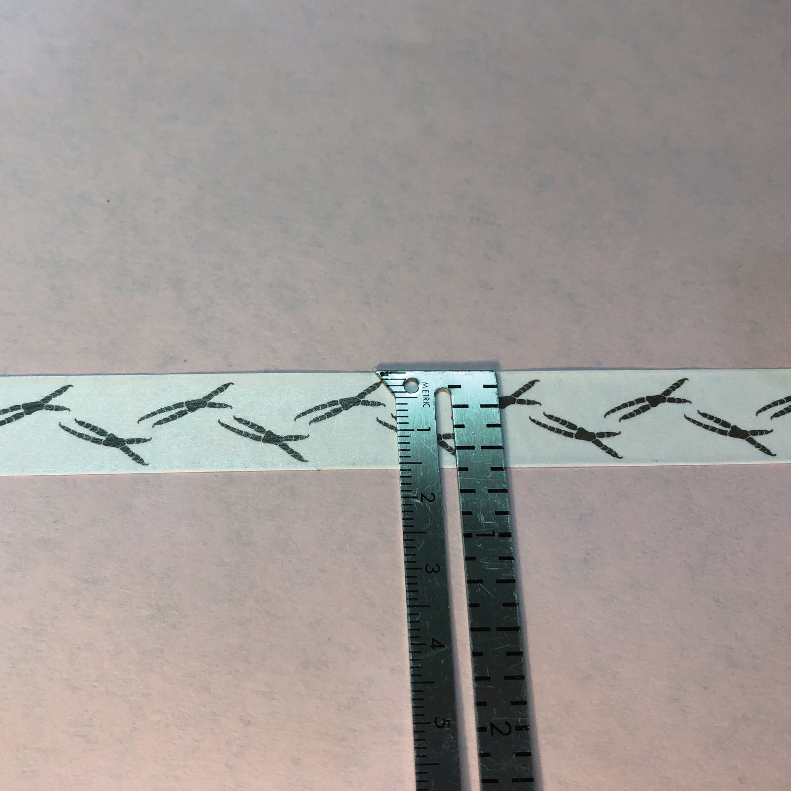 Washi Tape | Parrot Footprint Tracks | 1.5cm X 10m Roll | Scrapbooking ...