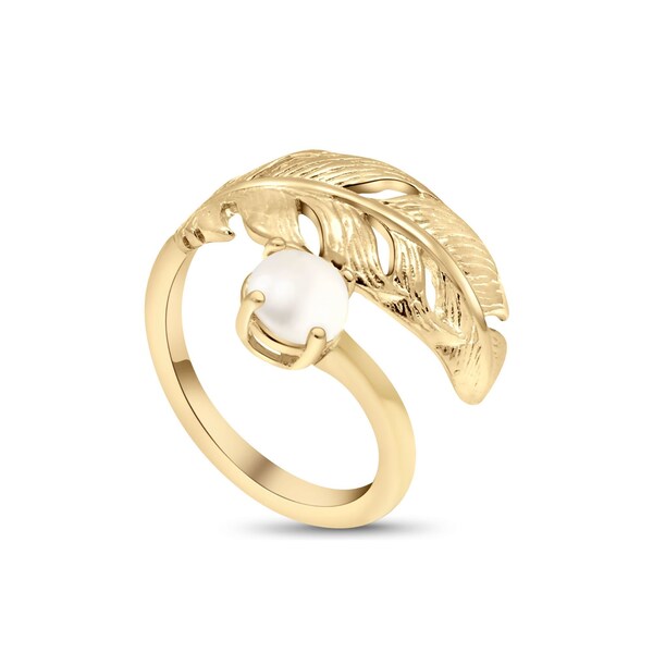 Feather Ring - Etsy