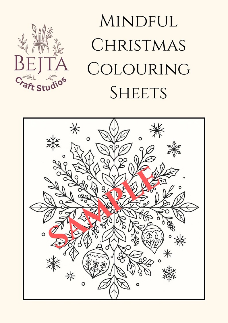 50 Hand Drawn Mindful Colouring Sheets, Including Woodland, Botanical ...