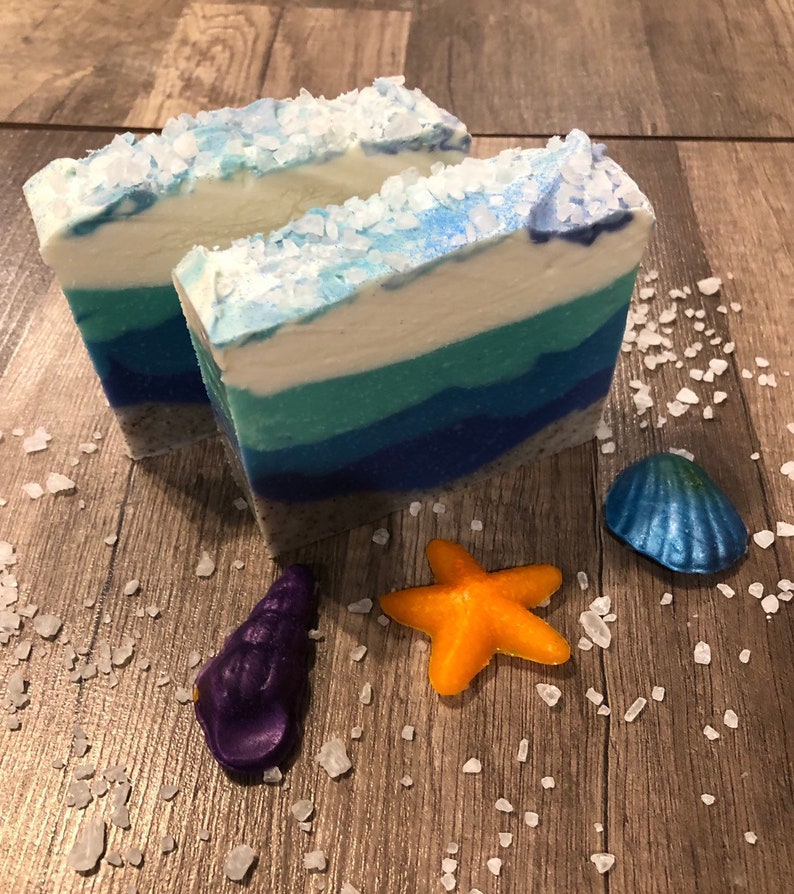 Sea Salt Coastal Cold Process Soap - Etsy