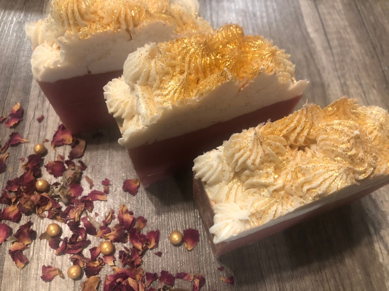 Rose Gold Cold Process Soap - Etsy