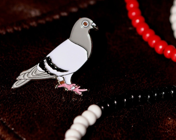 PIGEON Enamel Pin Badge Pigeon Fanciers Racing Pigeon - Etsy