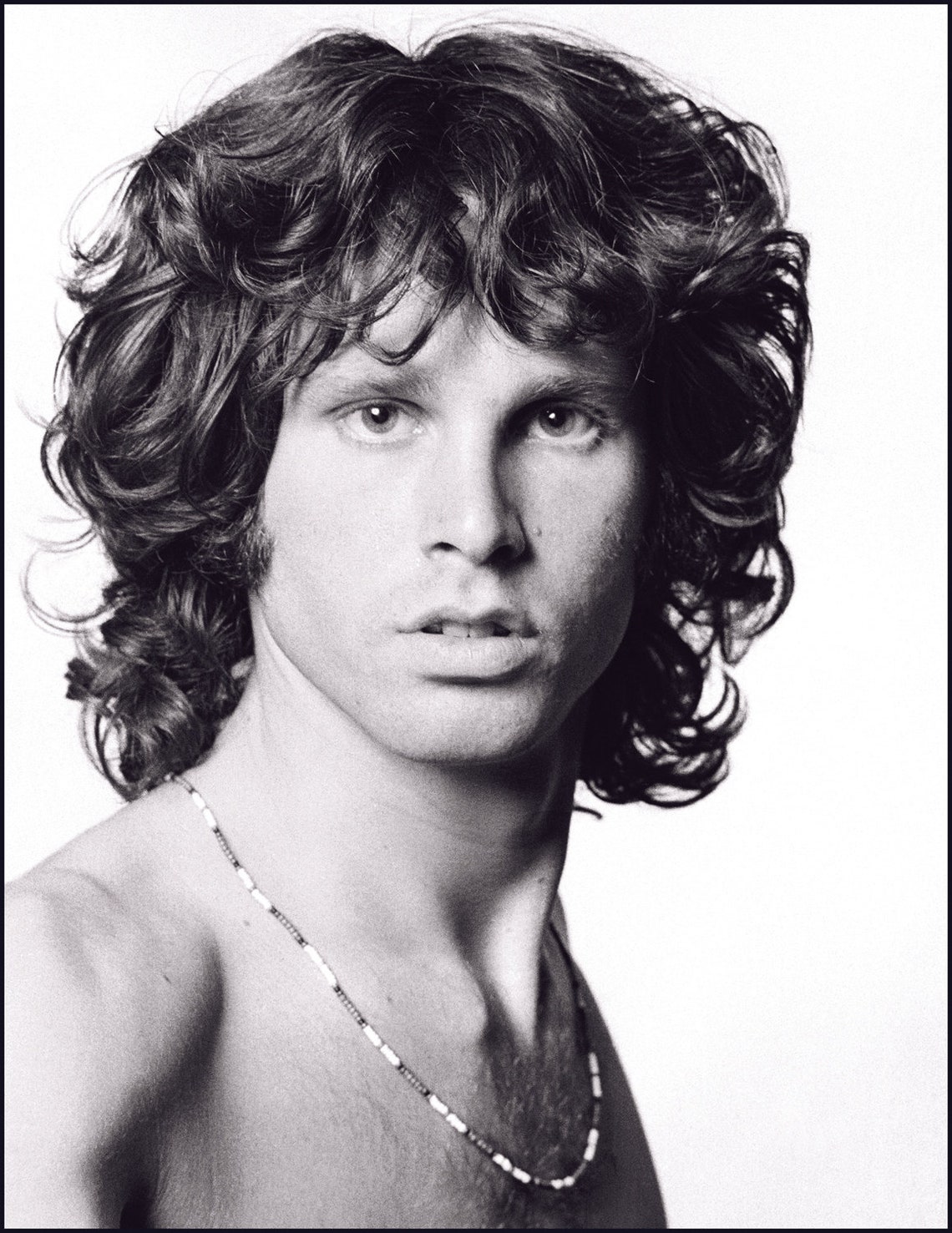 JIM MORRISON - Handmade Seed Bead Necklace - the Doors - Jim Morrison ...