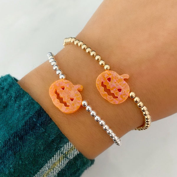 Fall Beaded Bracelet - Etsy