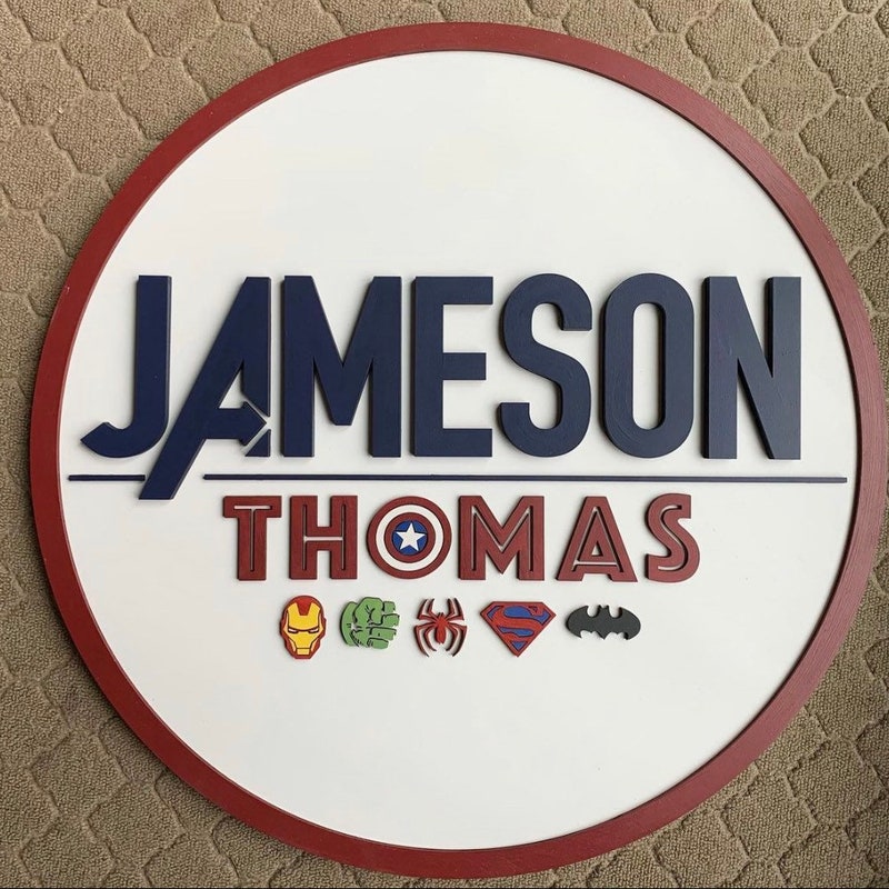 Superhero Signs - Etsy