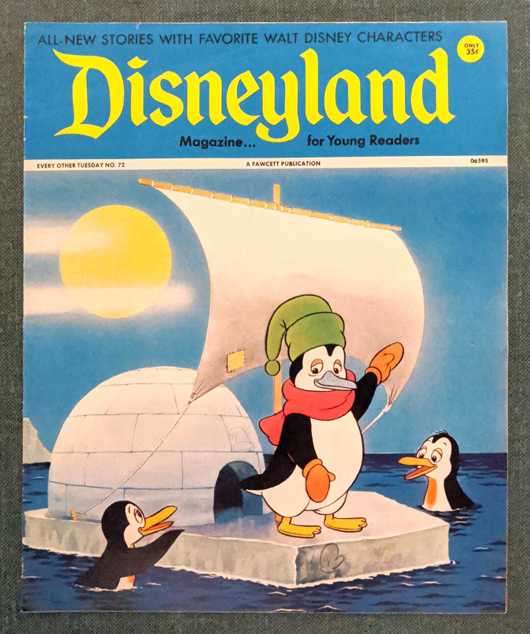 Disneyland Magazine - No. 72 Pablo Penguin - Etsy