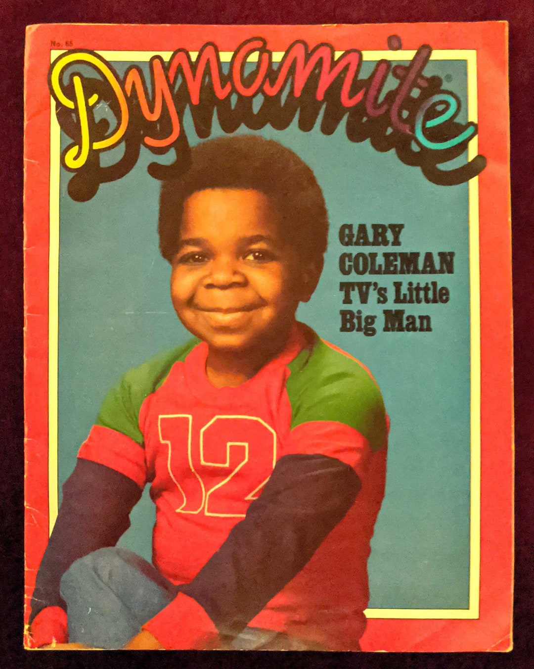 Dynamite Magazine No. 65 Gary Coleman 1979 - Etsy