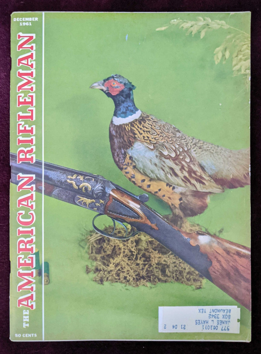 The American Rifleman - December 1961 - Etsy