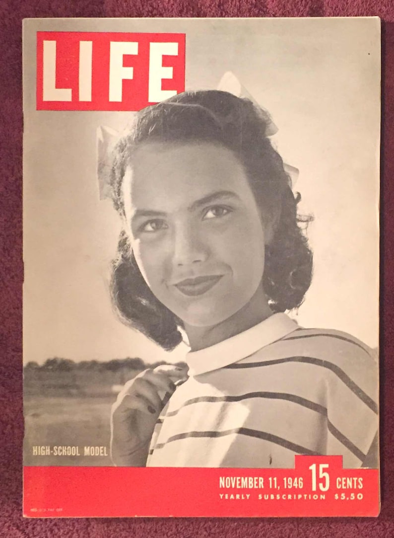 Life Magazine, November 11, 1946 - Etsy