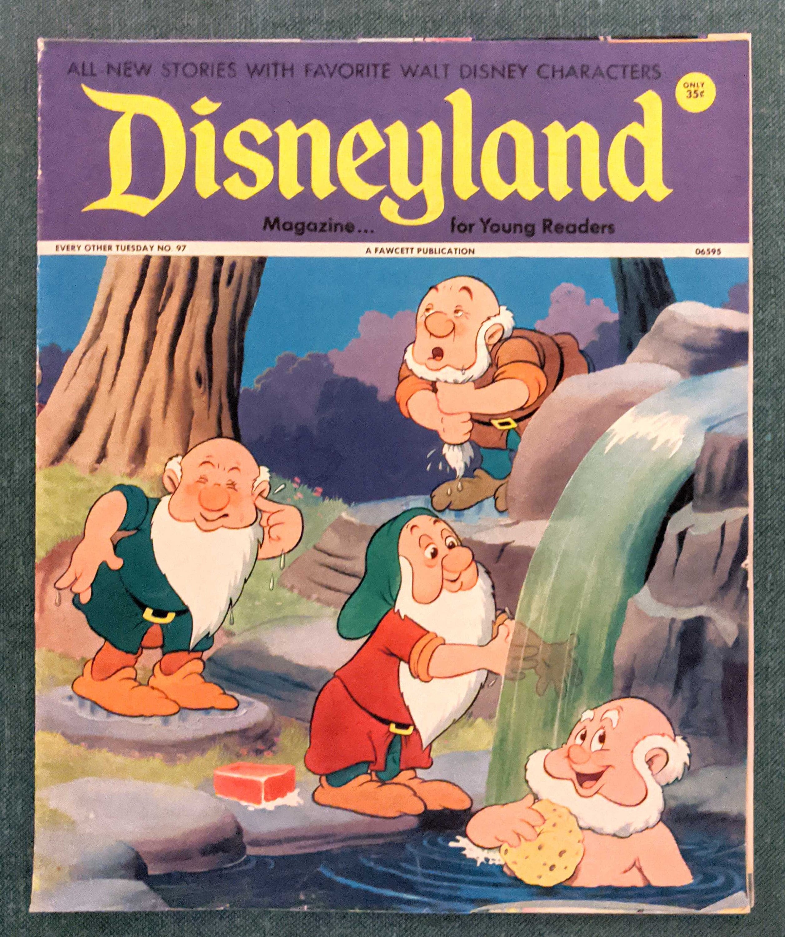 Disneyland Magazine - No. 97 Snow White's Dwarves - Etsy