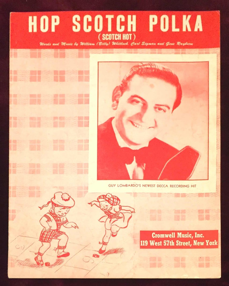 Hop Scotch Polka Sheet Music - 1941 - Etsy