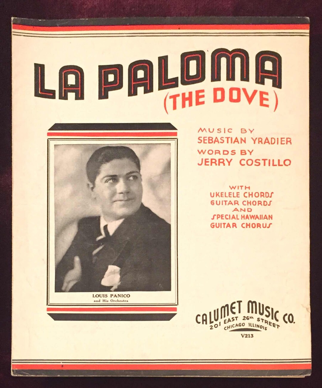 La Paloma (sheet Music) - Etsy