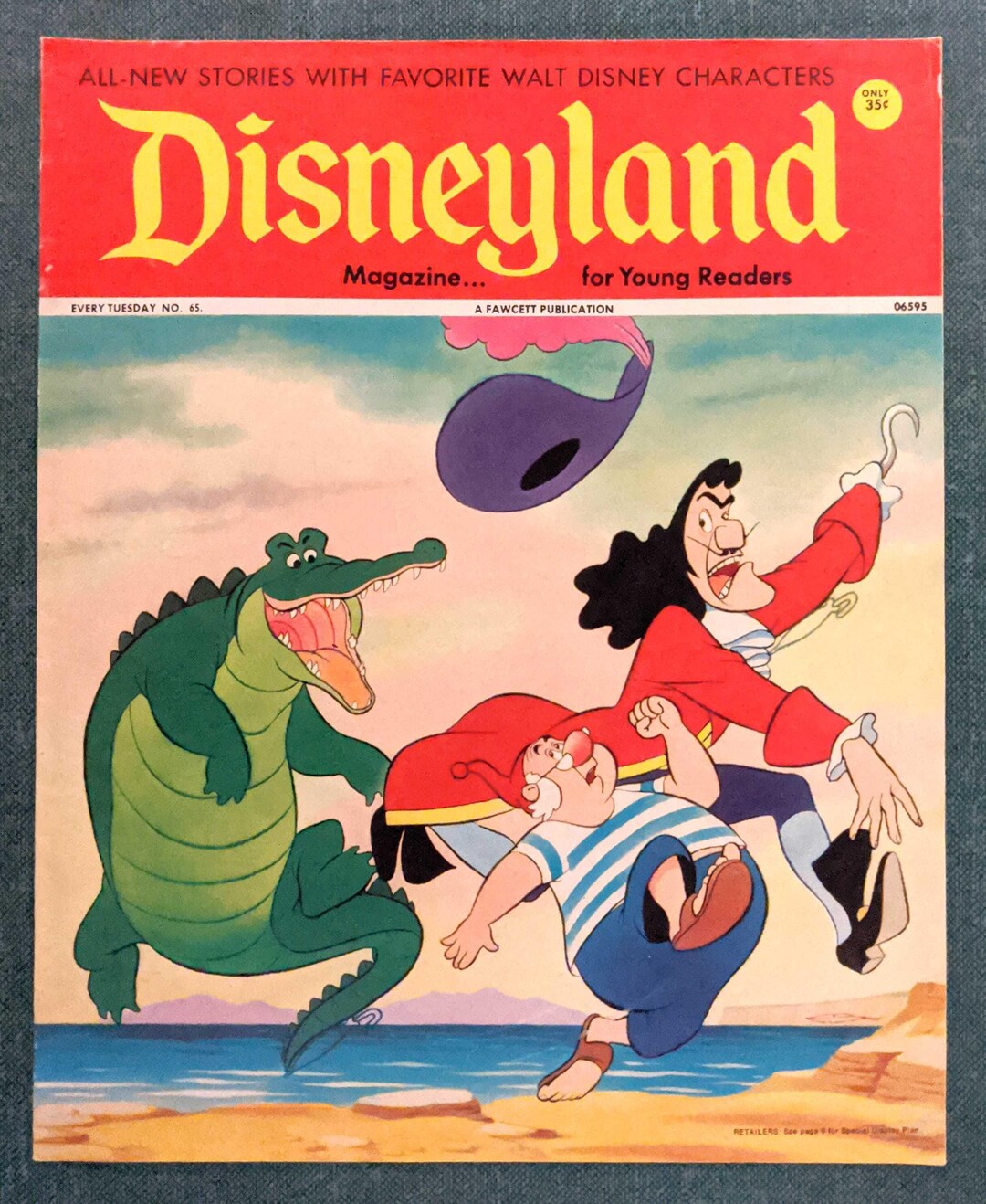 Disneyland Magazine - No. 65 Peter Pan - Etsy