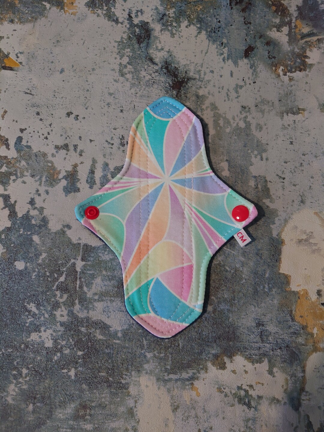 Slim 7.5 Inch Regular Flow, Reusable Cloth Menstrual Pad, Period CSP ...